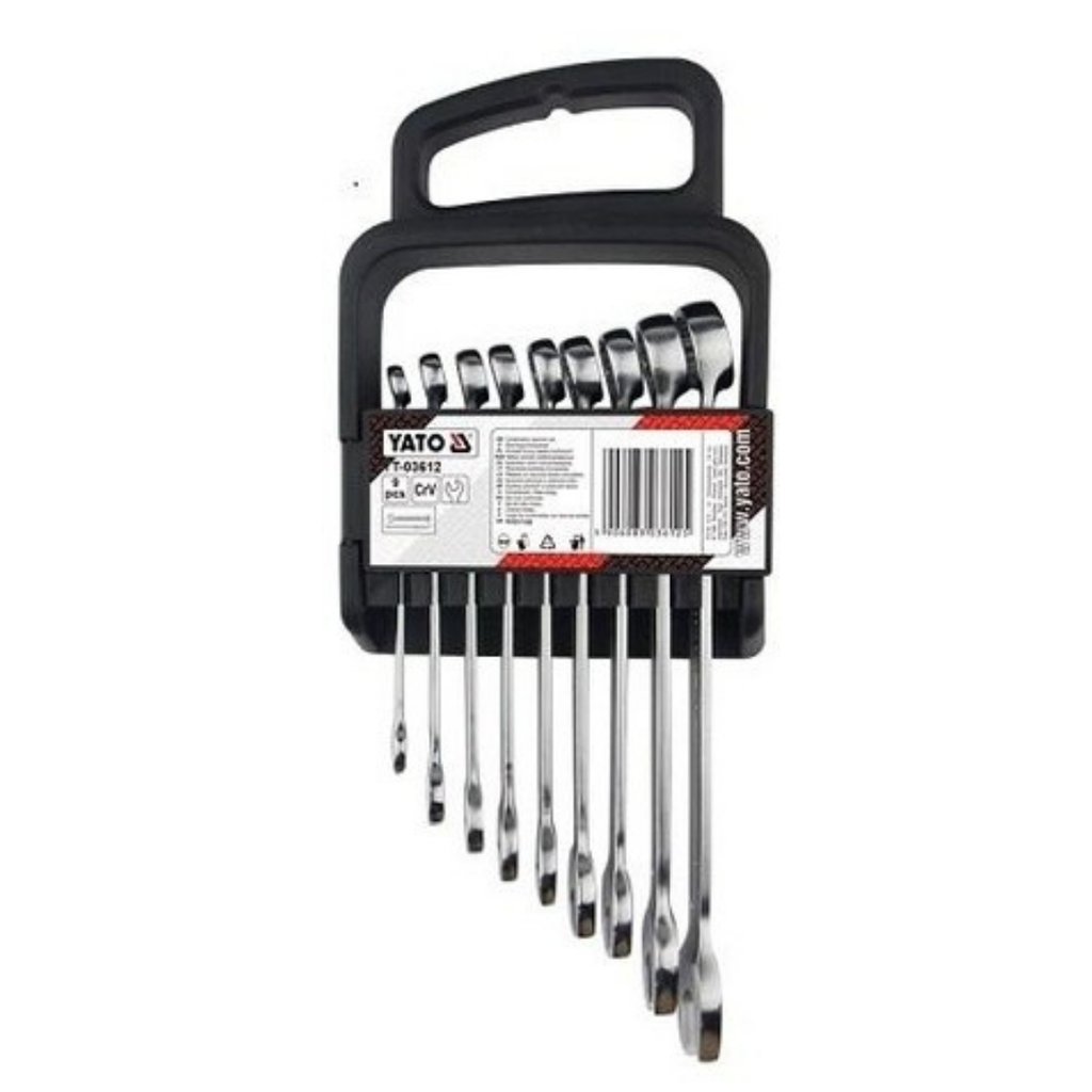 Juego de llaves Mixtas 9 Pcs -YATO- | Herramientas Cevallos